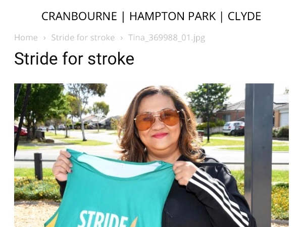 Stride 4 Stroke - Tina Monserrate